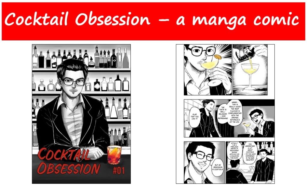 Cocktail Obsession - Asia's new manga comic - Asia Bars & Restaurants